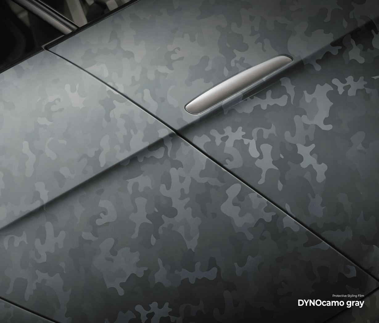 DYNOcamo-gray Gray Camouflage Pattern PPF | STEK USA